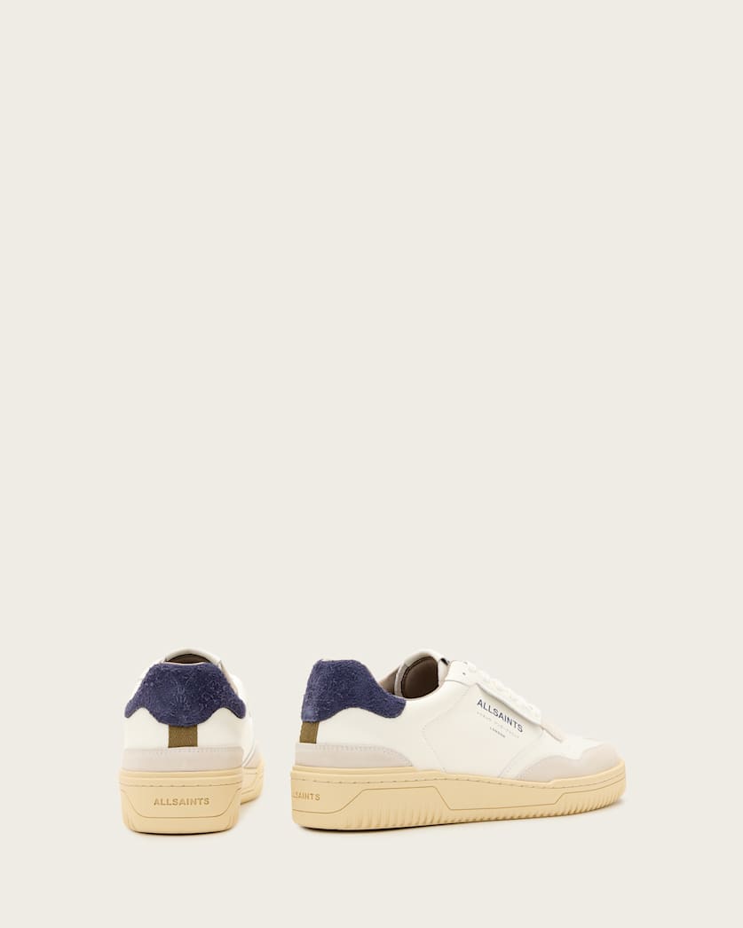 Regan Low Top Sneakers White/Blue | ALLSAINTS US